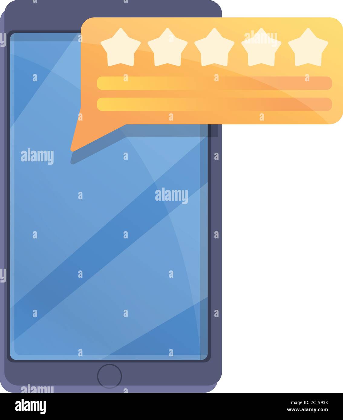 Online product review icon. Cartoon of online product review vector ...