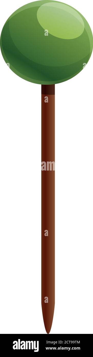 Toothpick icon. Cartoon of toothpick vector icon for web design ...