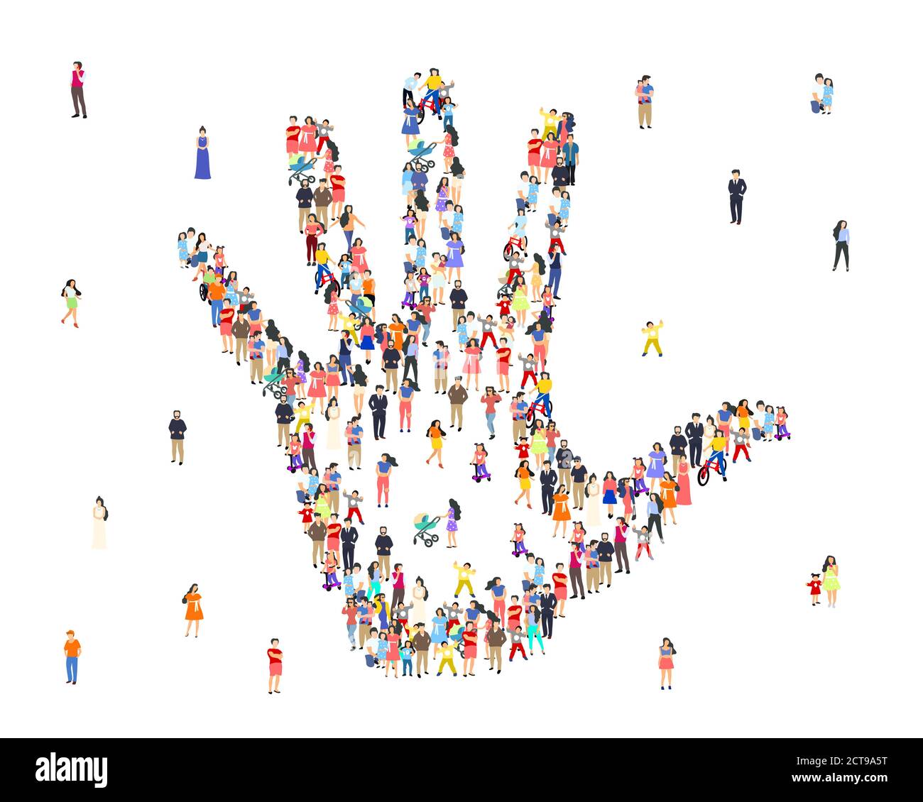 Smiley faces group Stock Vector Images - Alamy