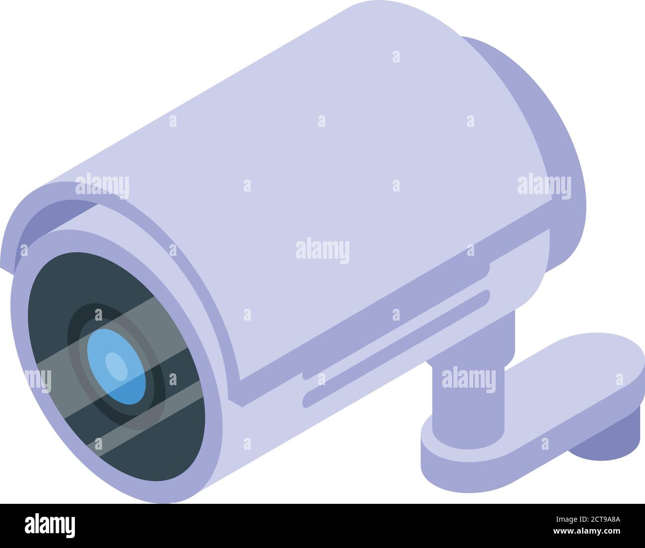 Home Security Camera Icon Isometric Style Stock Vector Image And Art Alamy