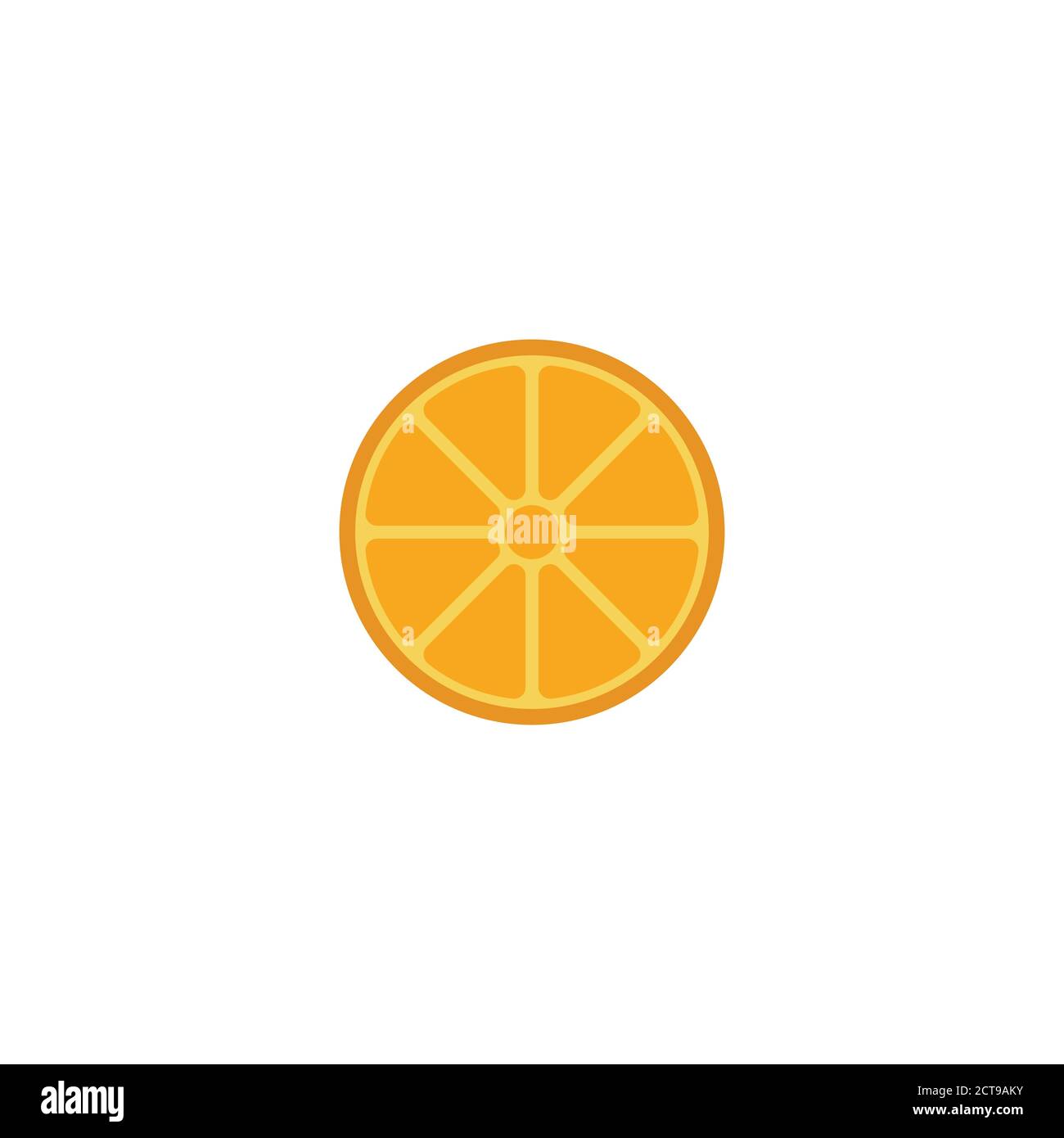 Orange Logo Concept Stock Vector Images - Alamy