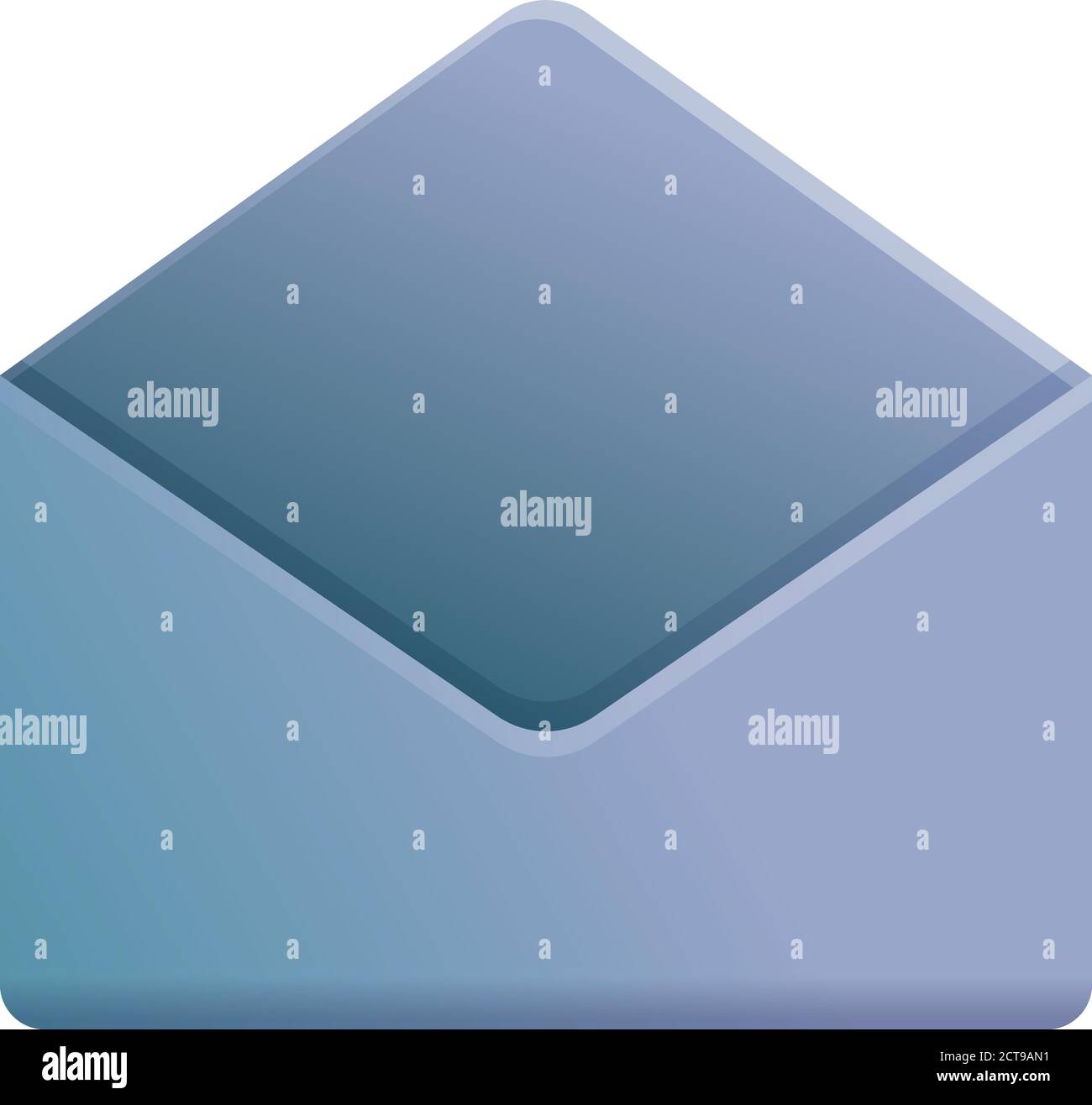 Office envelope icon. Cartoon of office envelope vector icon for web ...