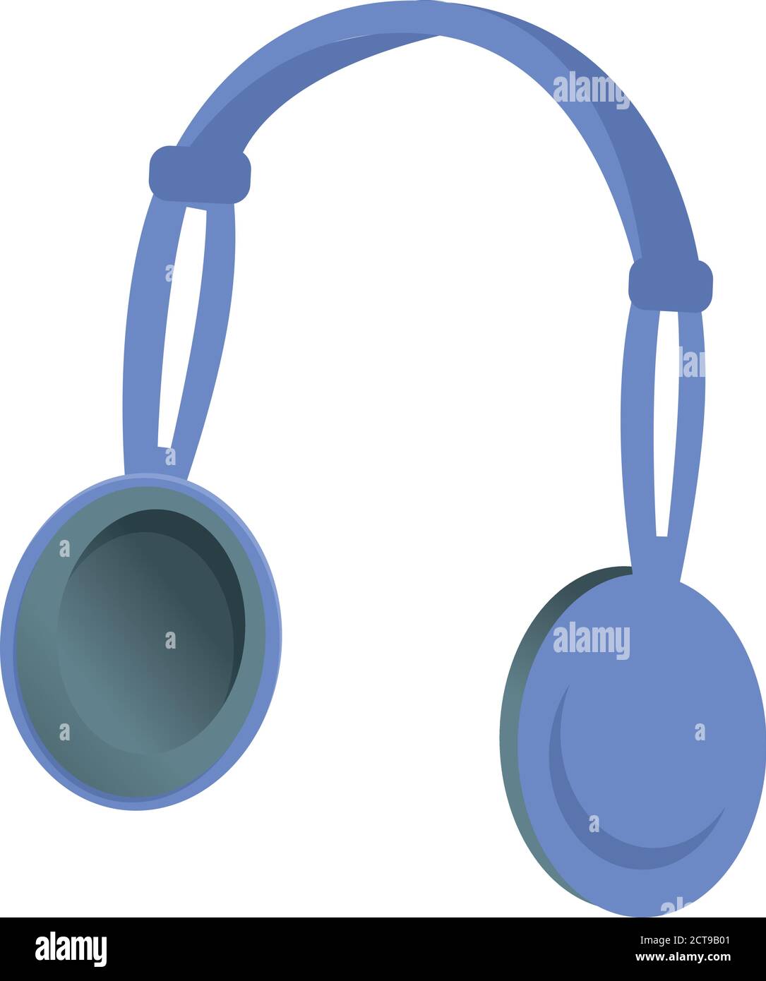Headset icon. Cartoon of headset vector icon for web design isolated on ...