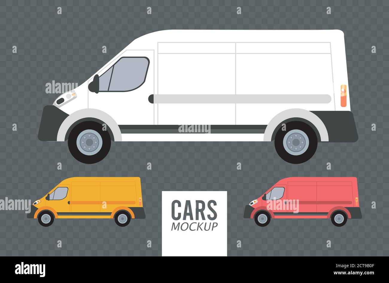 Silver mini car Stock Vector Images - Alamy