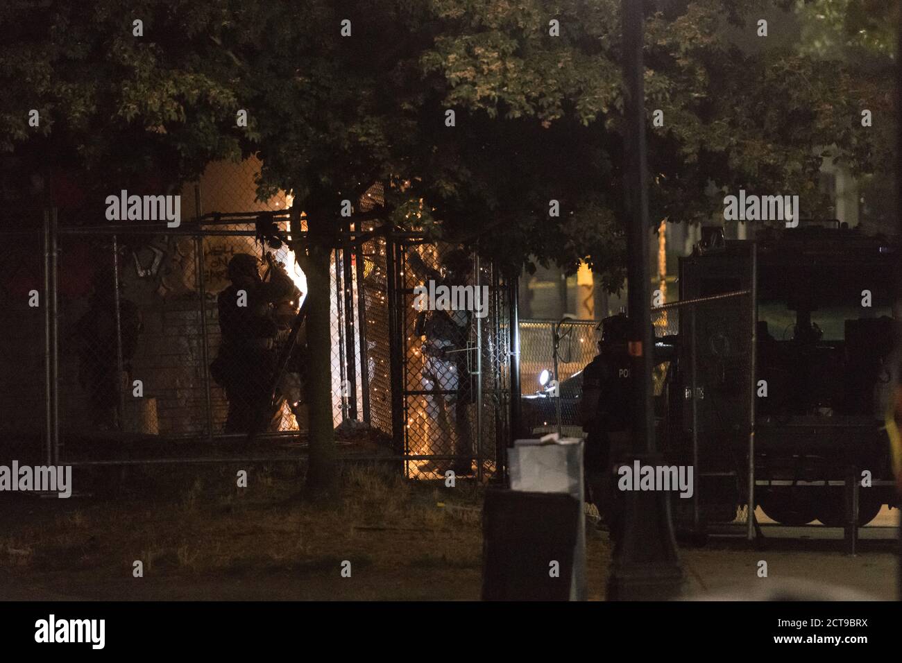 Seattle, USA. 16th Sep, 2020. Cal Anderson Park by the former Chop Zone ...