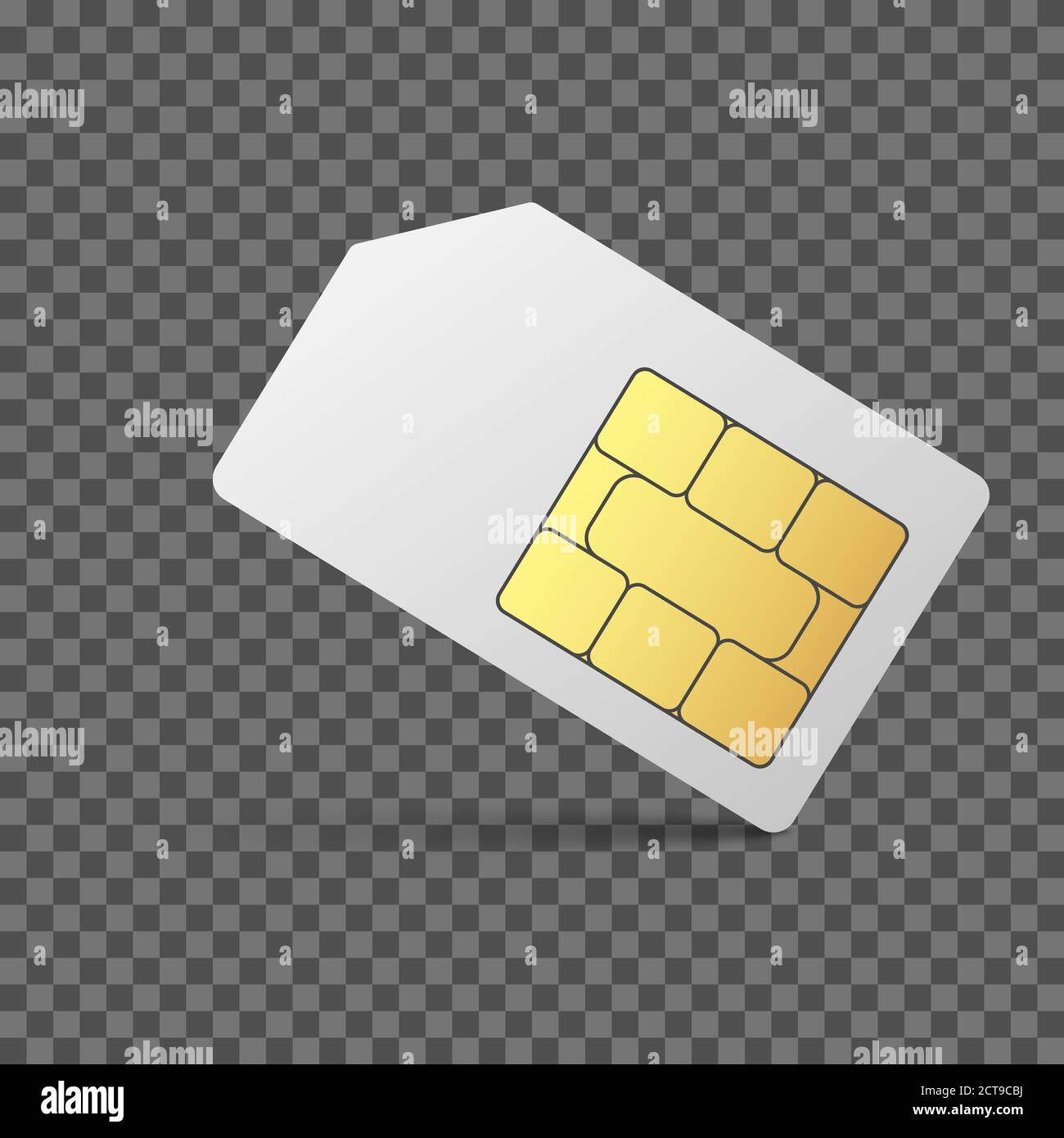 Sim card vector mobile phone icon chip. Vector cellphone simcard set ...