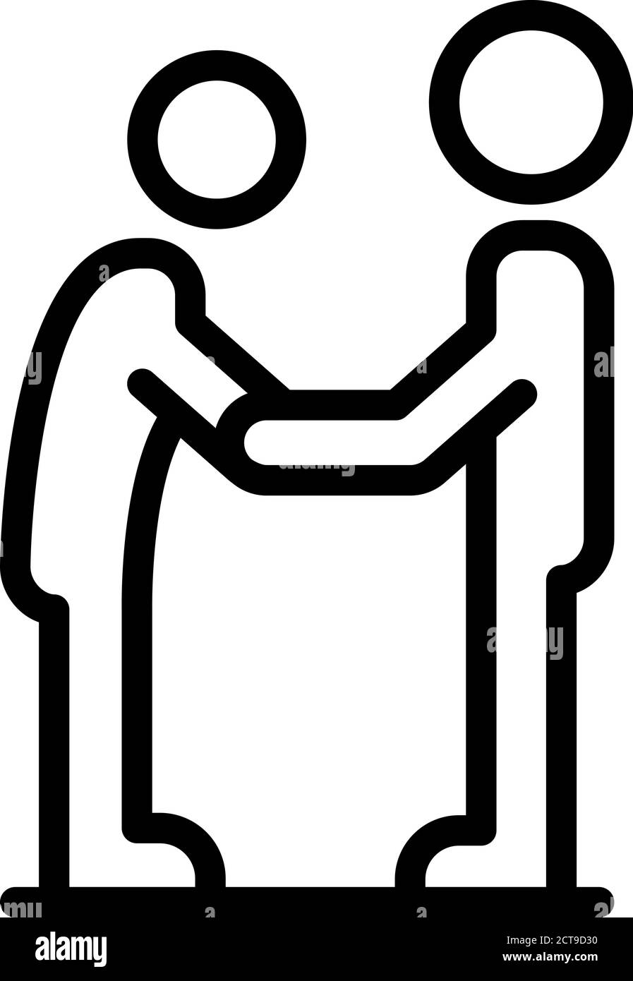 Family moments happy icon, outline style Stock Vector Image & Art - Alamy