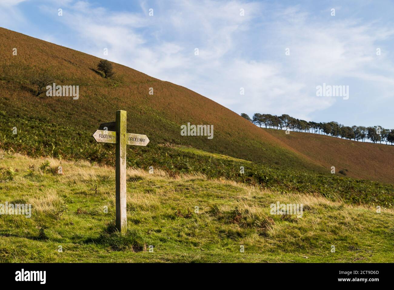 Yorkshire moors bridleway sign hi-res stock photography and images - Alamy