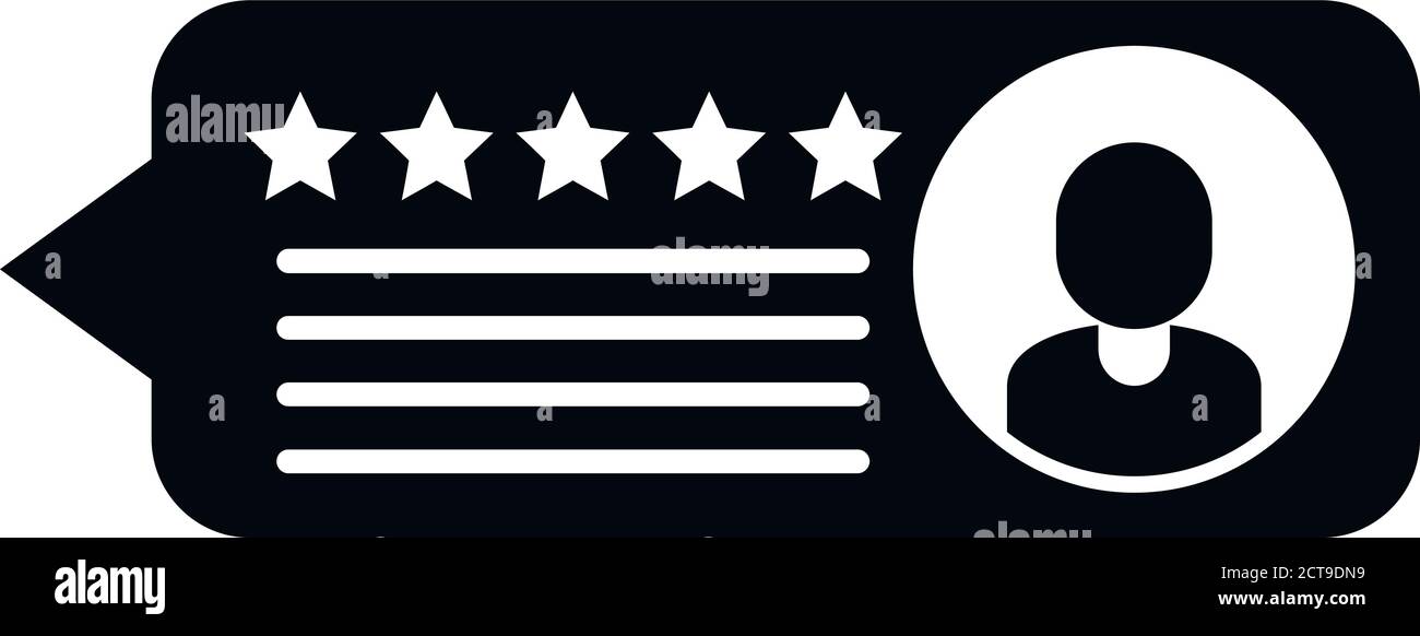 Consumer reputation icon. Simple illustration of consumer reputation ...