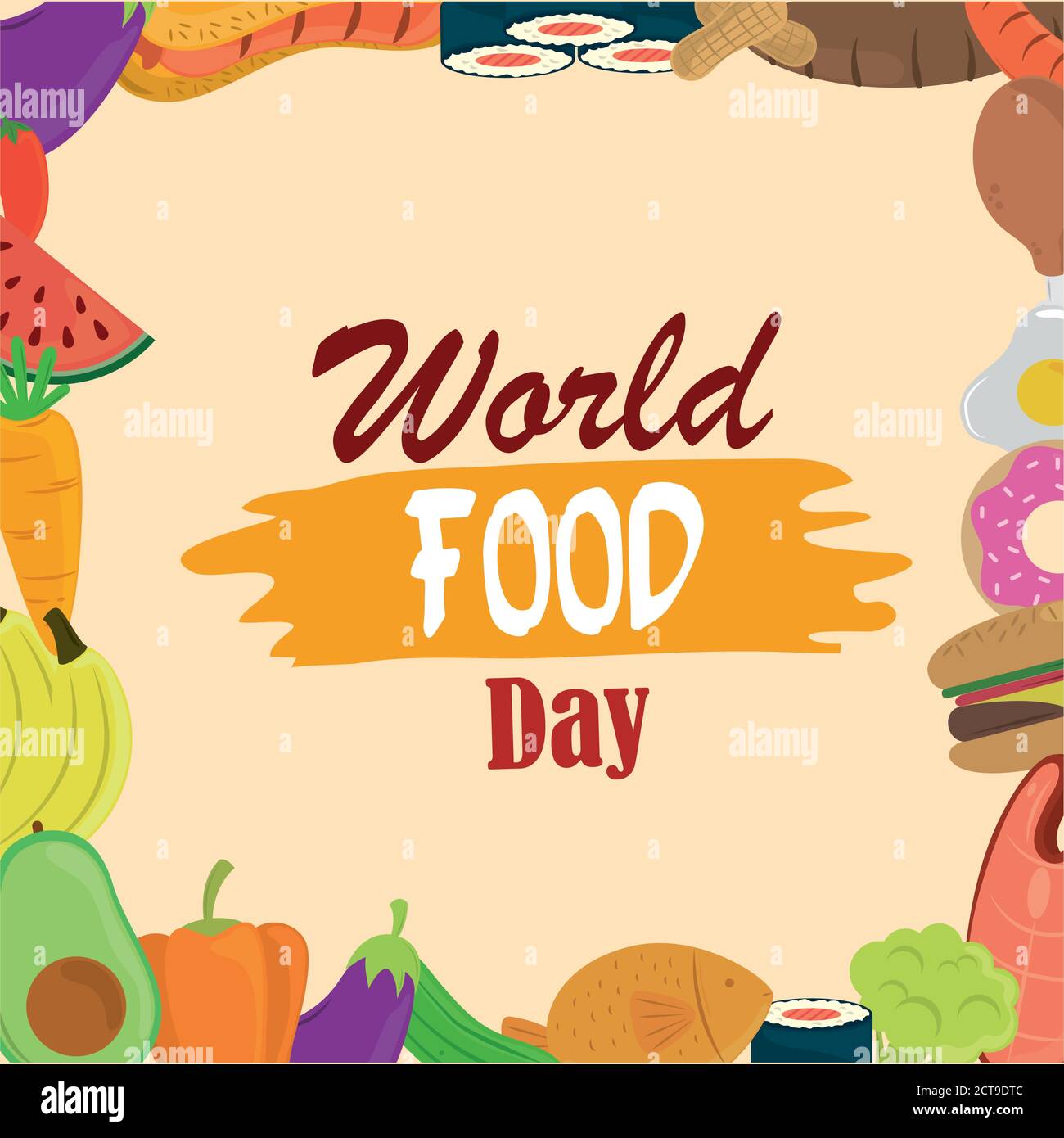 world food day, healthy lifestyle meal eat diet background vector ...