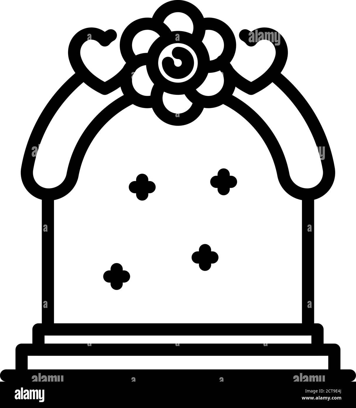 Wedding arch icon, outline style Stock Vector Image & Art - Alamy