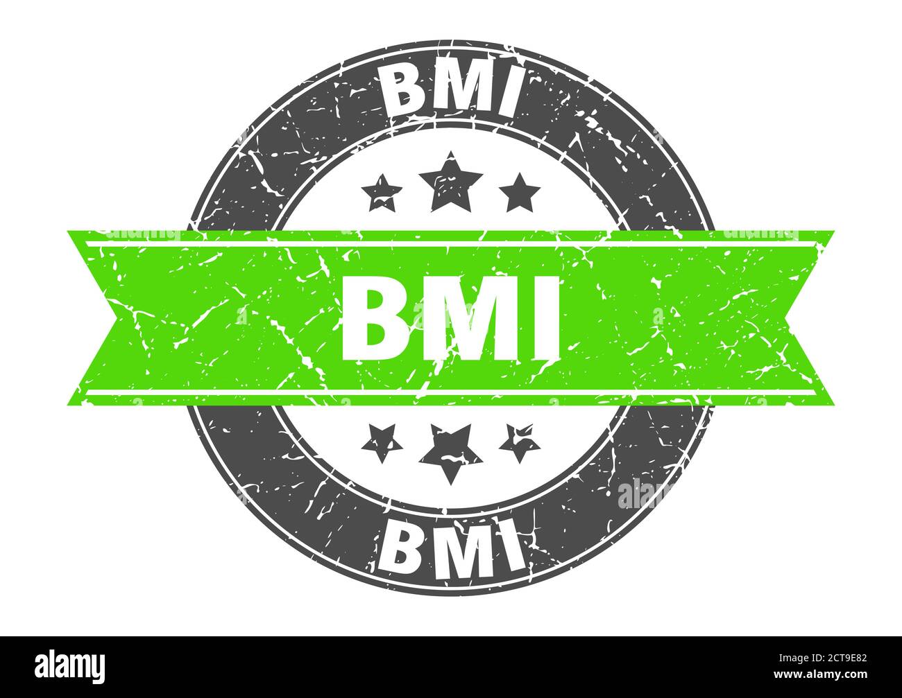 bmi round stamp with ribbon. sign. label Stock Vector Image & Art - Alamy