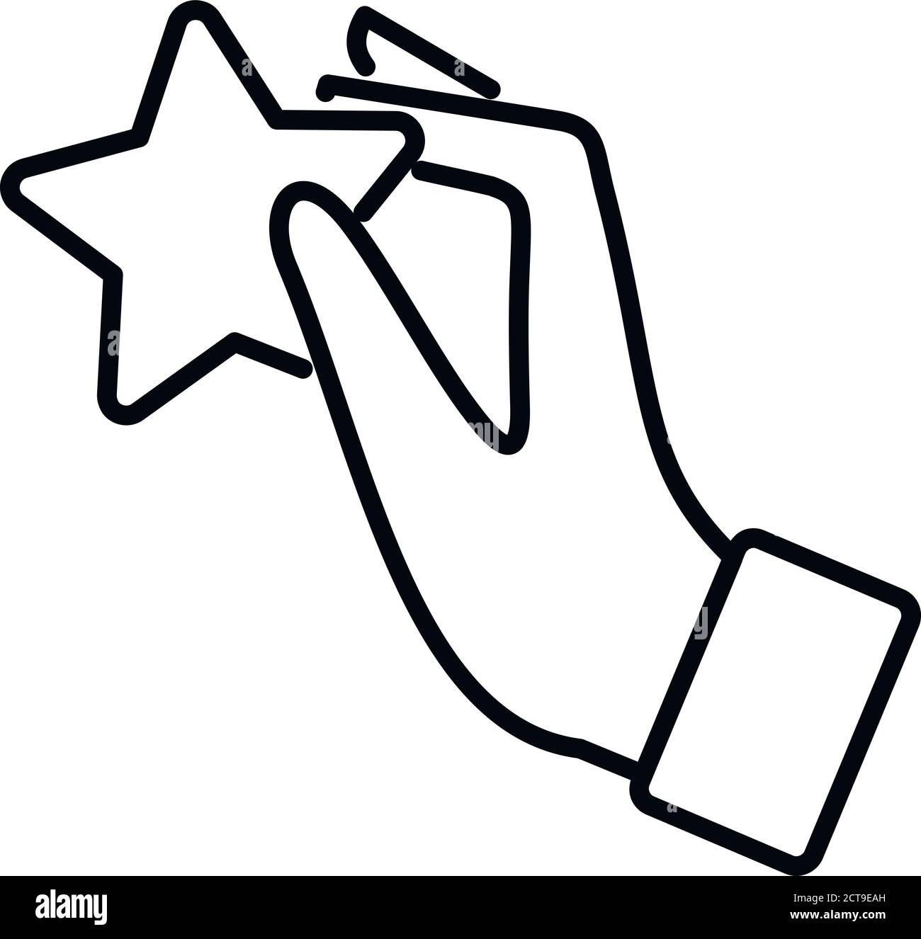 Brand reputation icon. Outline brand reputation vector icon for web ...