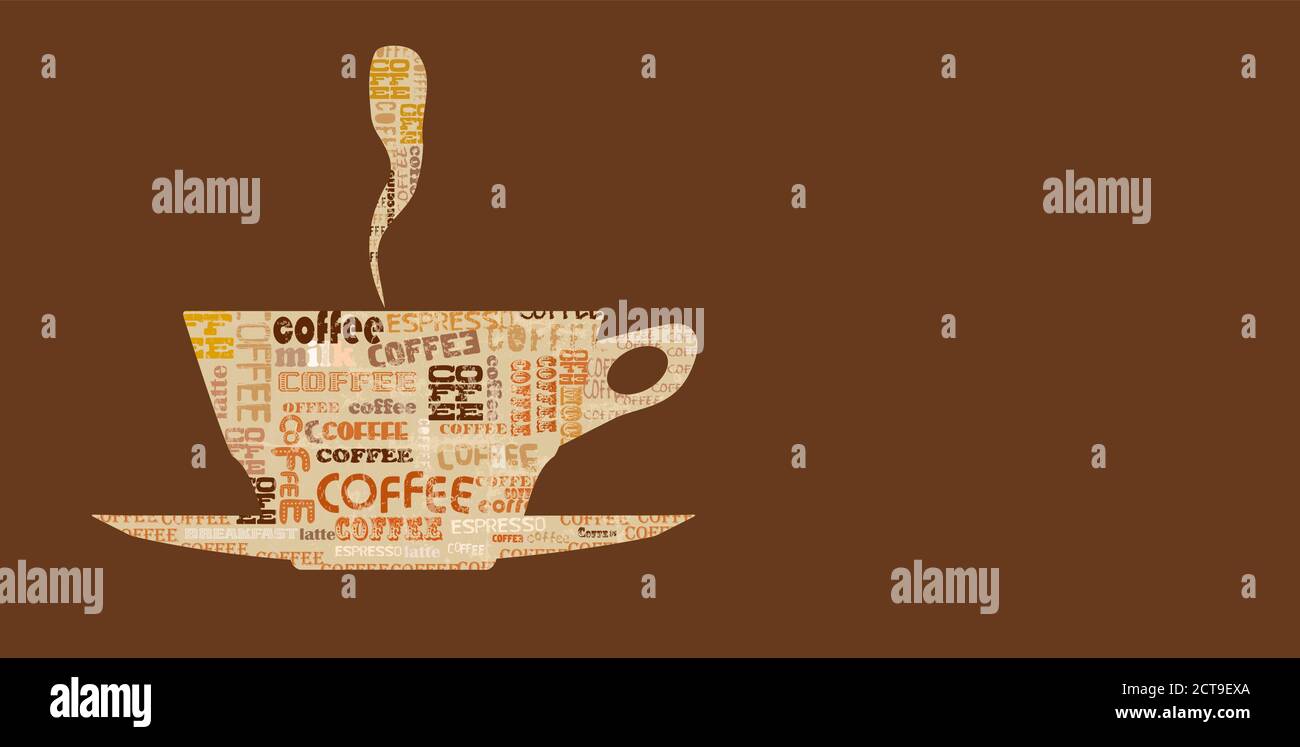 Coffee go menu Stock Vector Images - Alamy