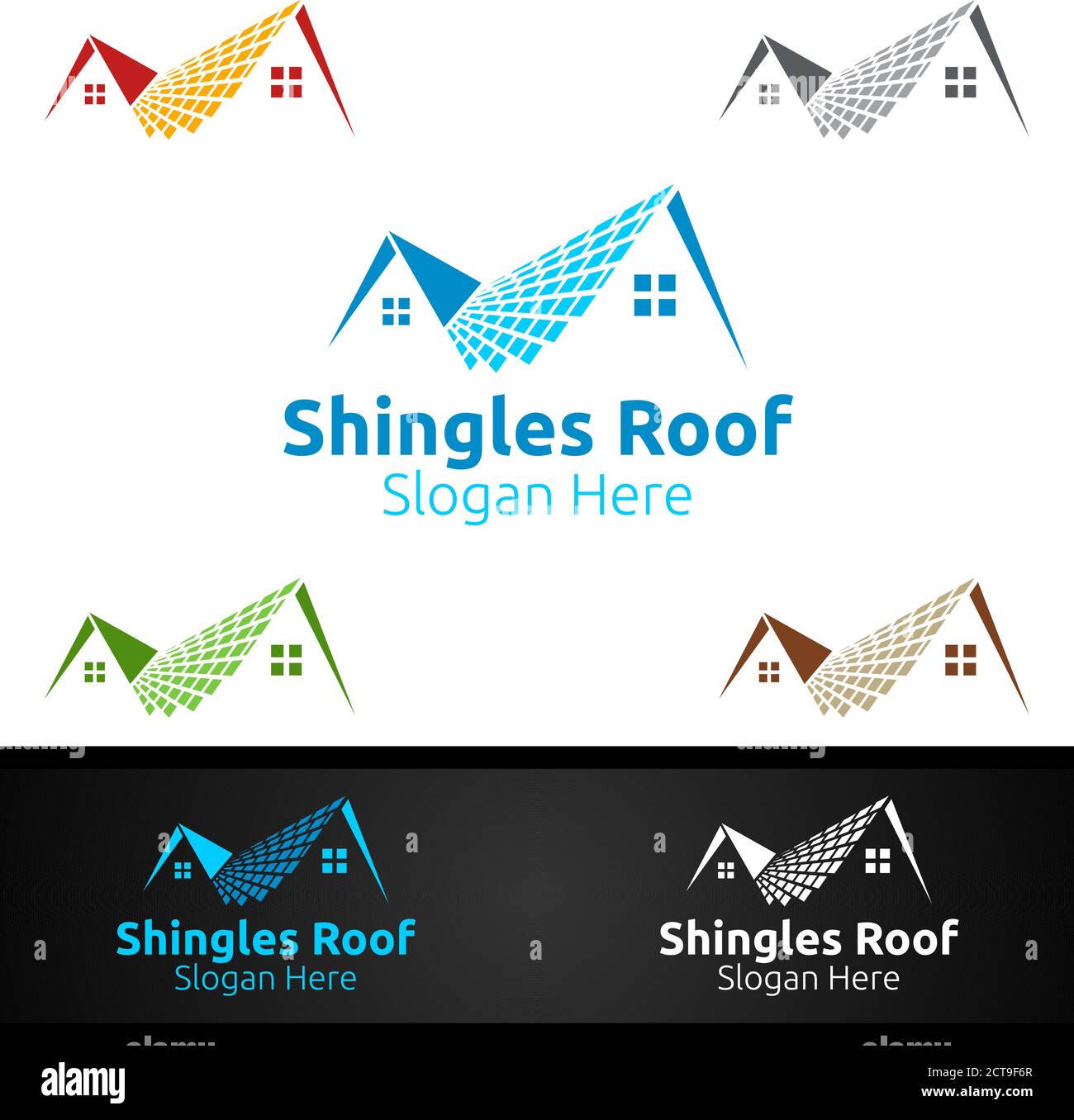 Asphalt shingles Stock Vector Images - Alamy