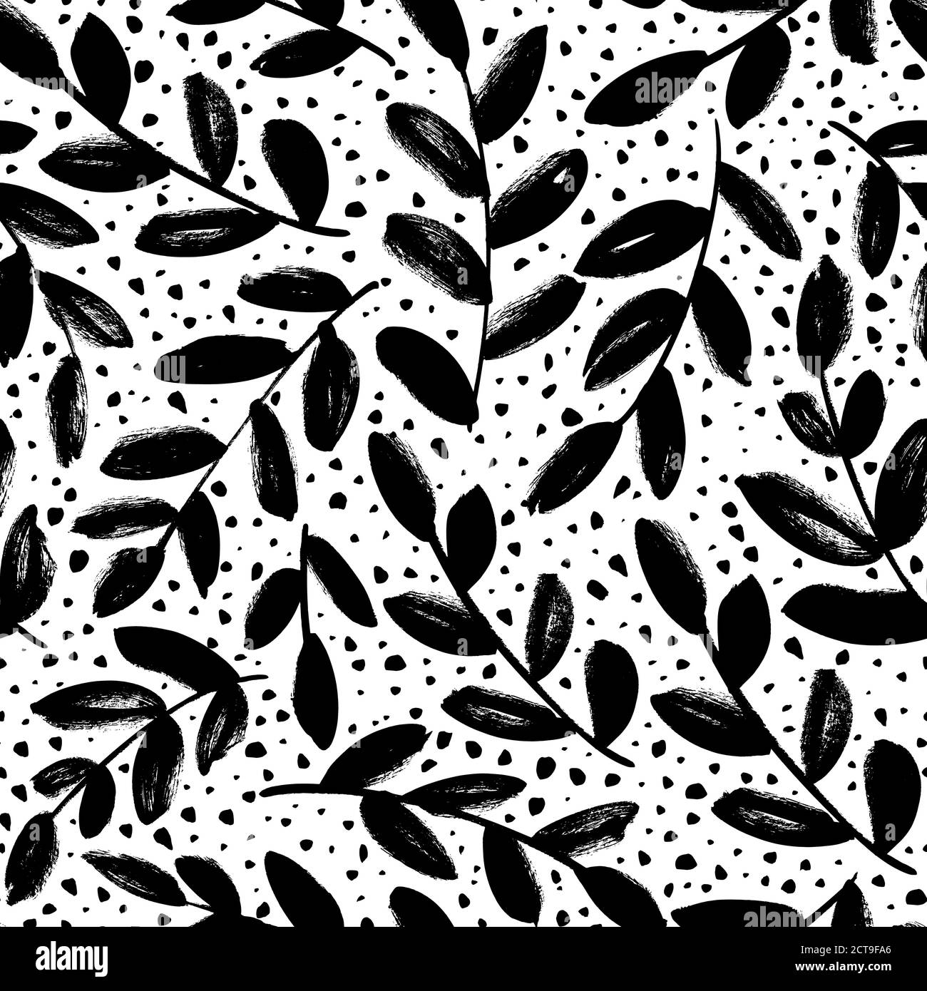 Seamless Leaf Pattern