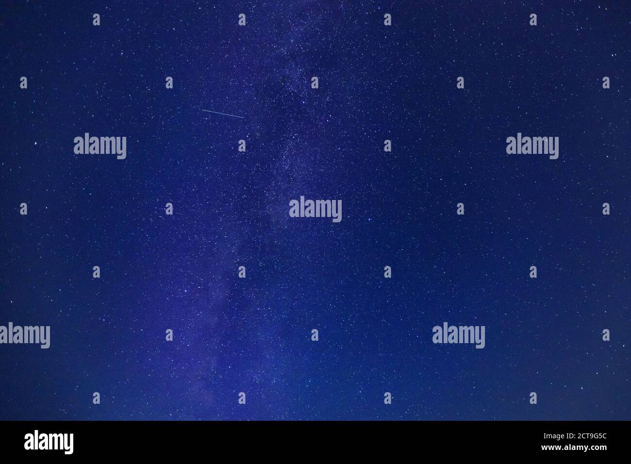 Milky way starry sky with stars over Siberia in Russia Stock Photo - Alamy