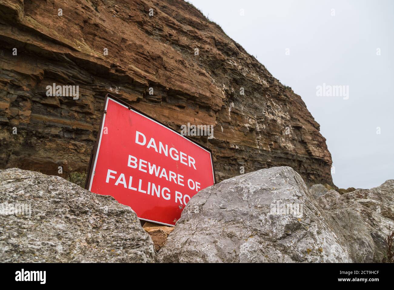 Beware of falling rocks hi-res stock photography and images - Alamy