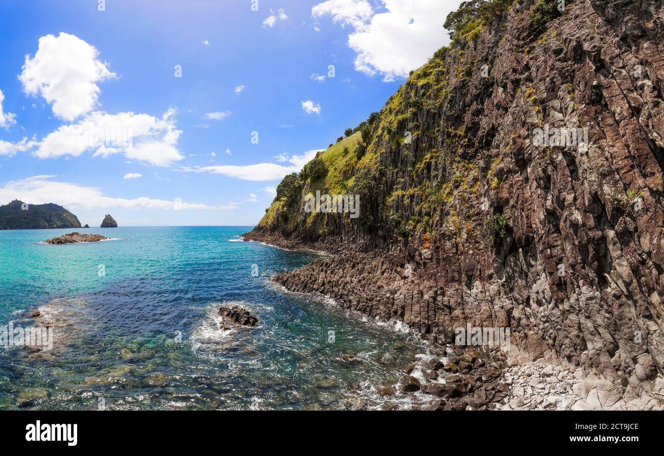 New Zealand, Coromandel Peninsula, New Chums Beach Stock Photo - Alamy