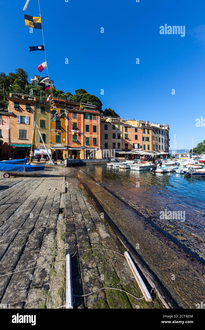 Portofino view hi-res stock photography and images - Alamy
