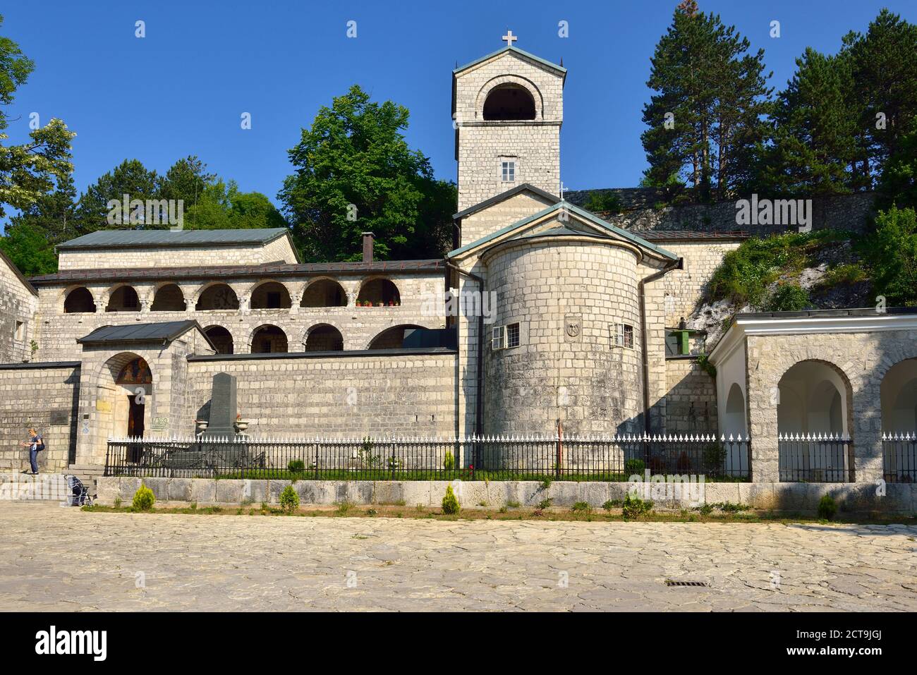 Montenegro, Crna Gora, Cetinje, Orthodox monastery Stock Photo - Alamy