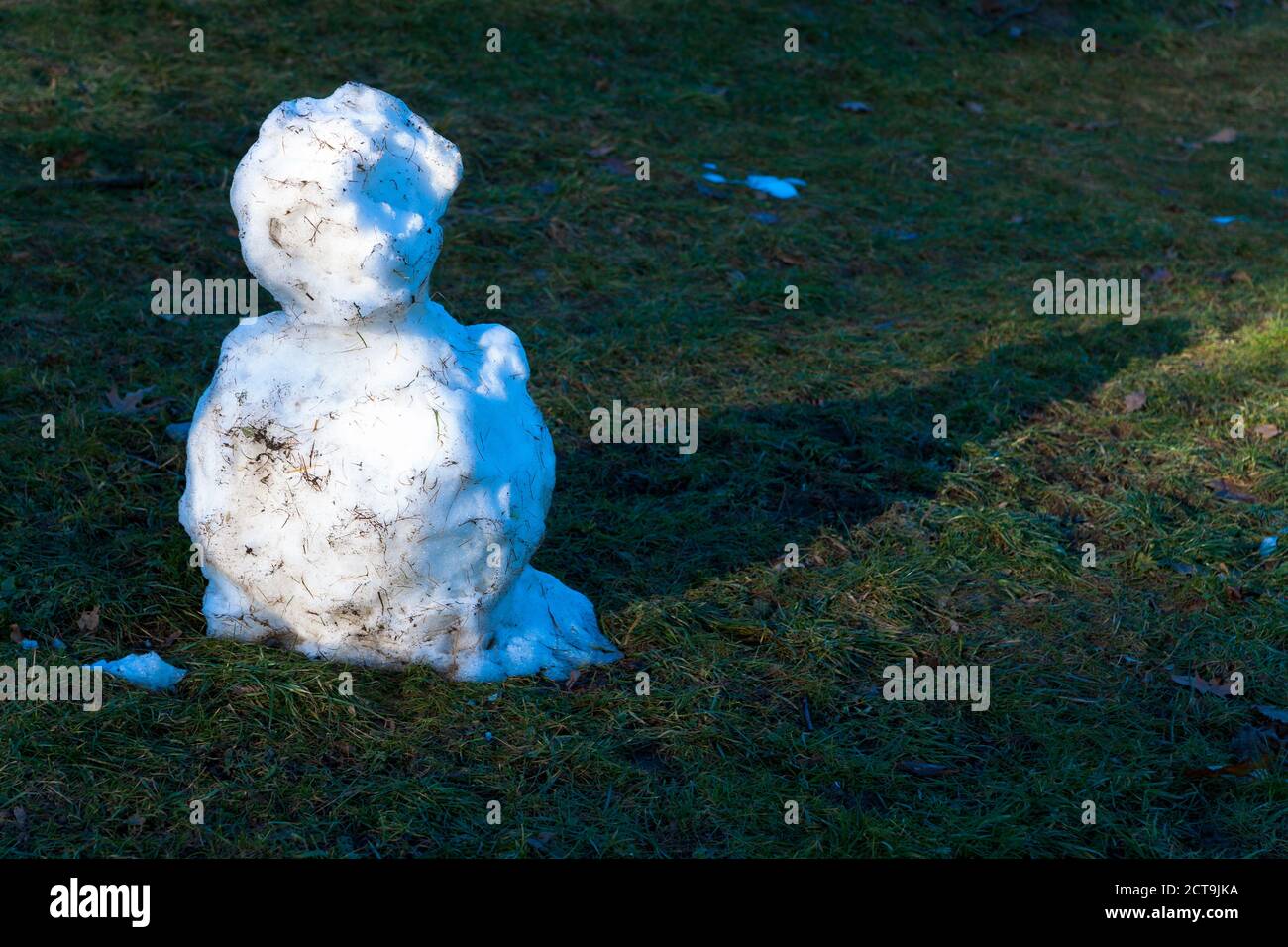 Melting snowman spring hi-res stock photography and images - Alamy