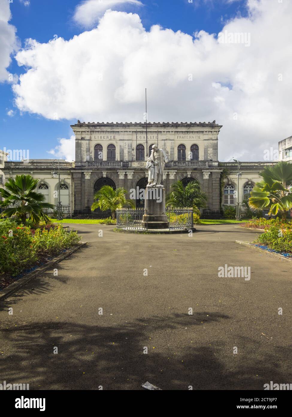Caribbean martinique fort de france palace hi-res stock photography and ...