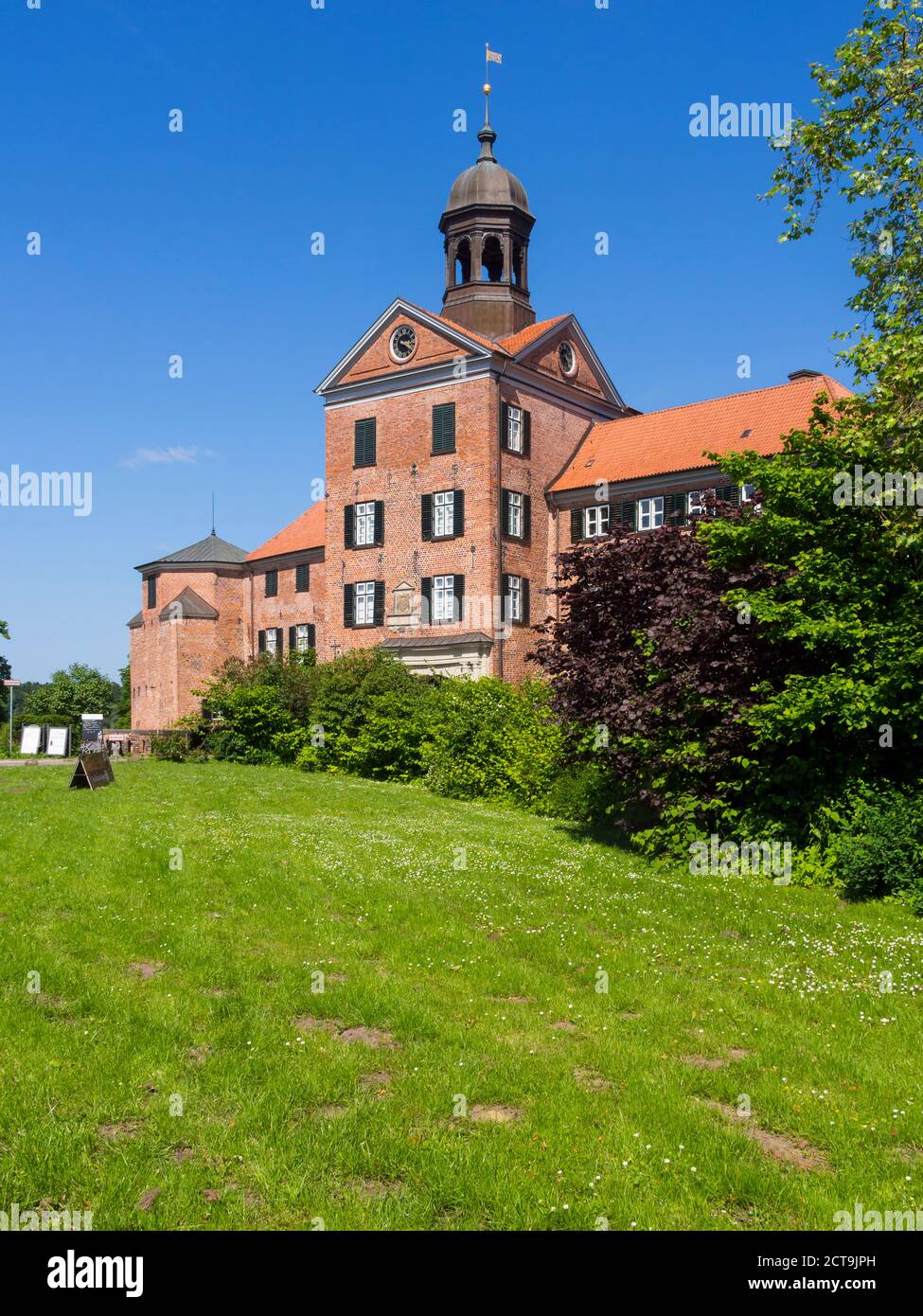 Germany, Schleswig-Holstein, Eutin, Eutin castle, Gate tower Stock ...