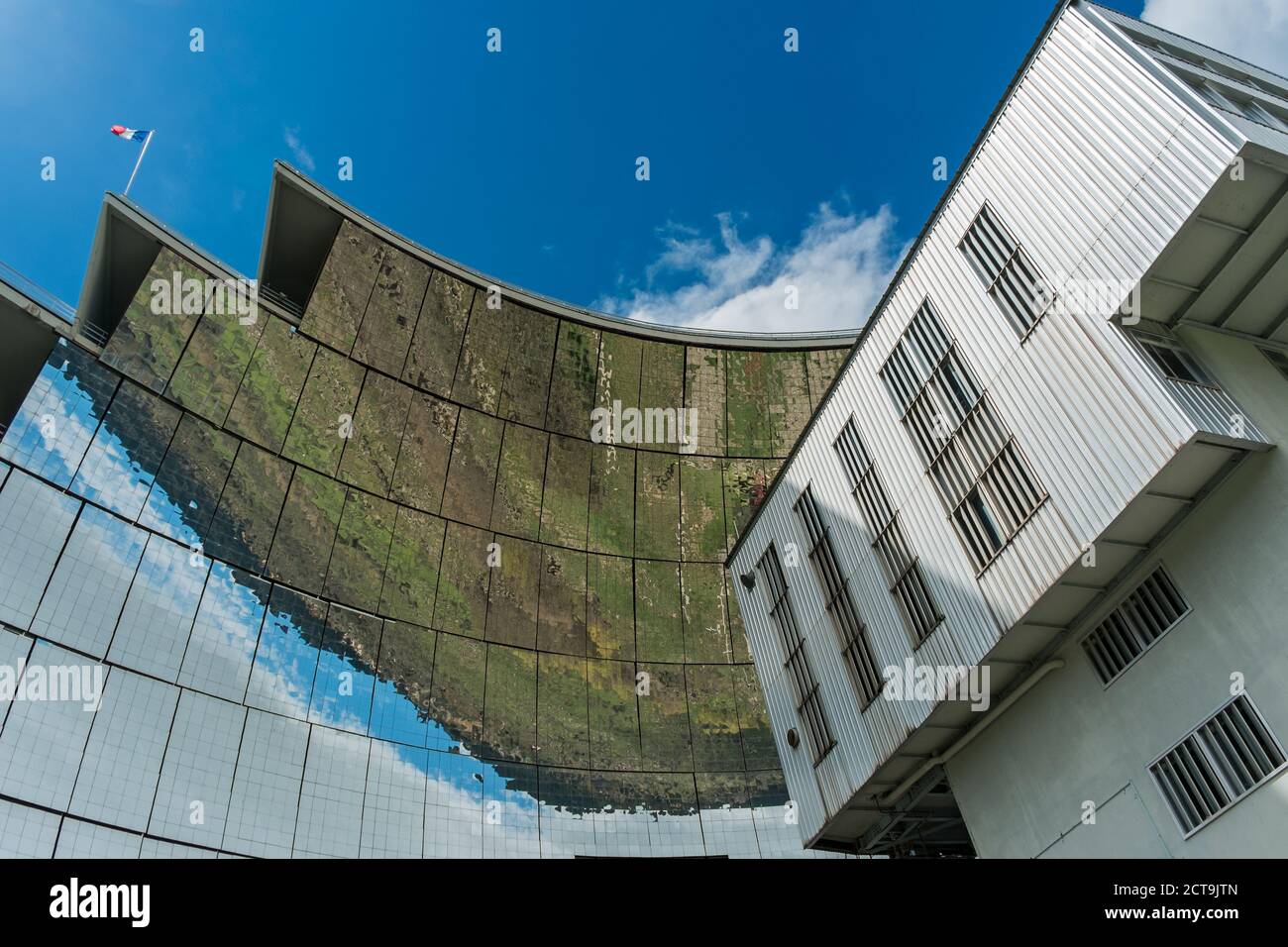 France, Pyrenées-Orientales, solar forge Four solaire d'Odeillo in Font ...