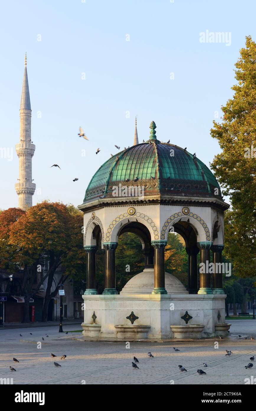 Turkey, Istanbul, German fountain at Hippodrome Stock Photo - Alamy