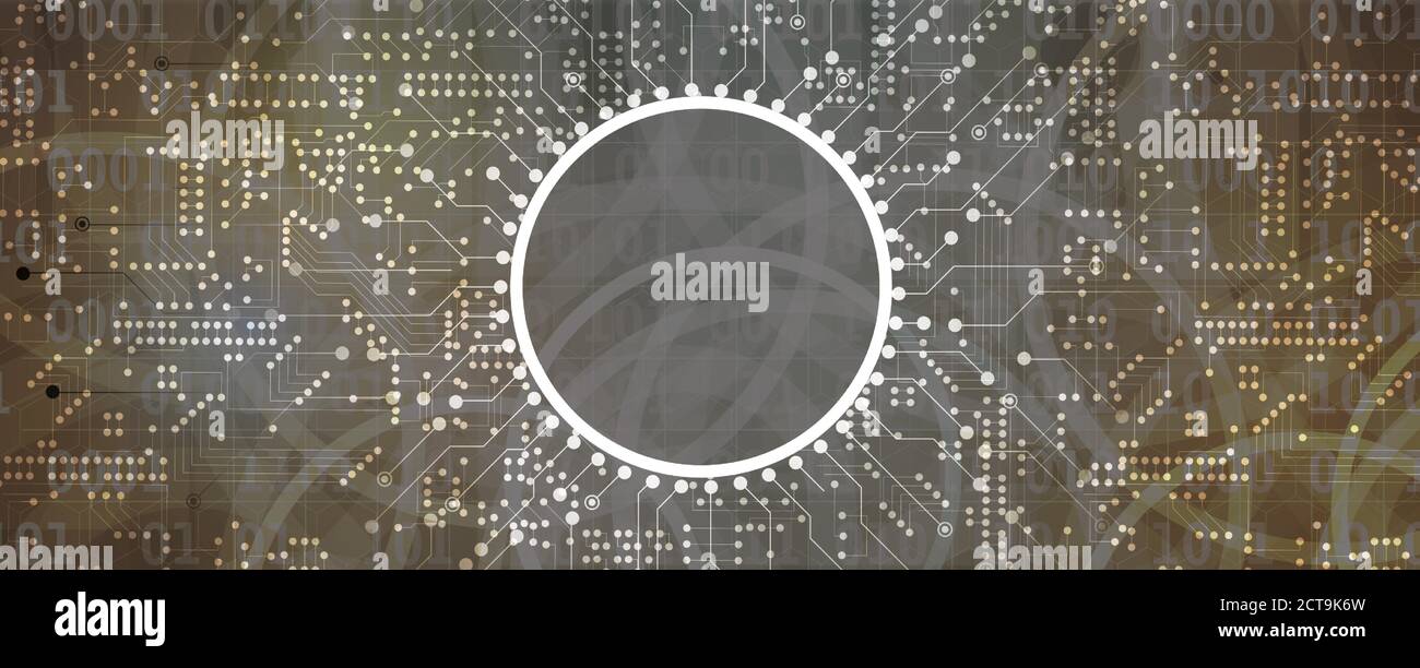 abstract structure circuit computer technology business background ...