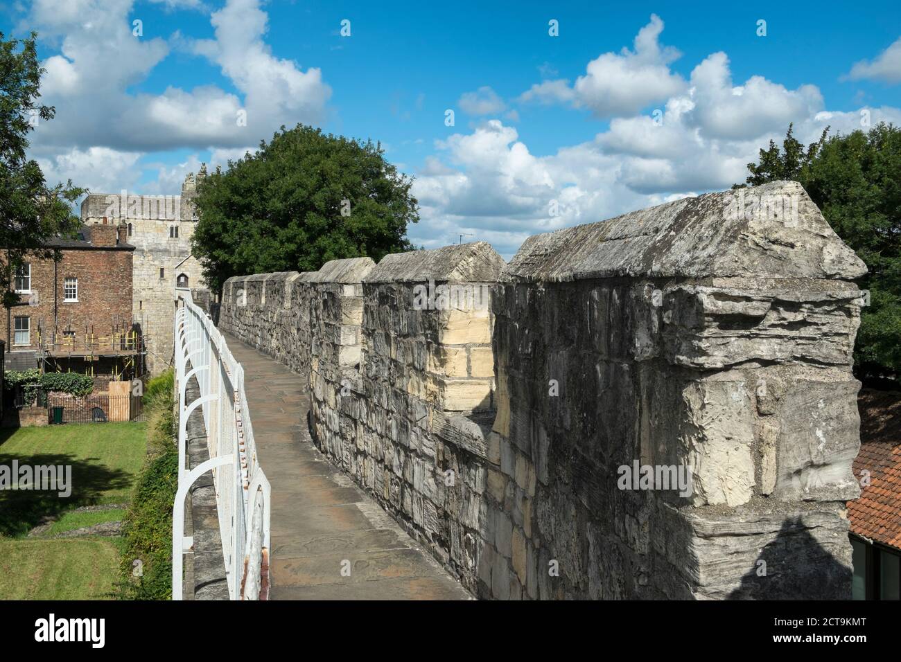 Great Britain, England, York, city wall Stock Photo - Alamy