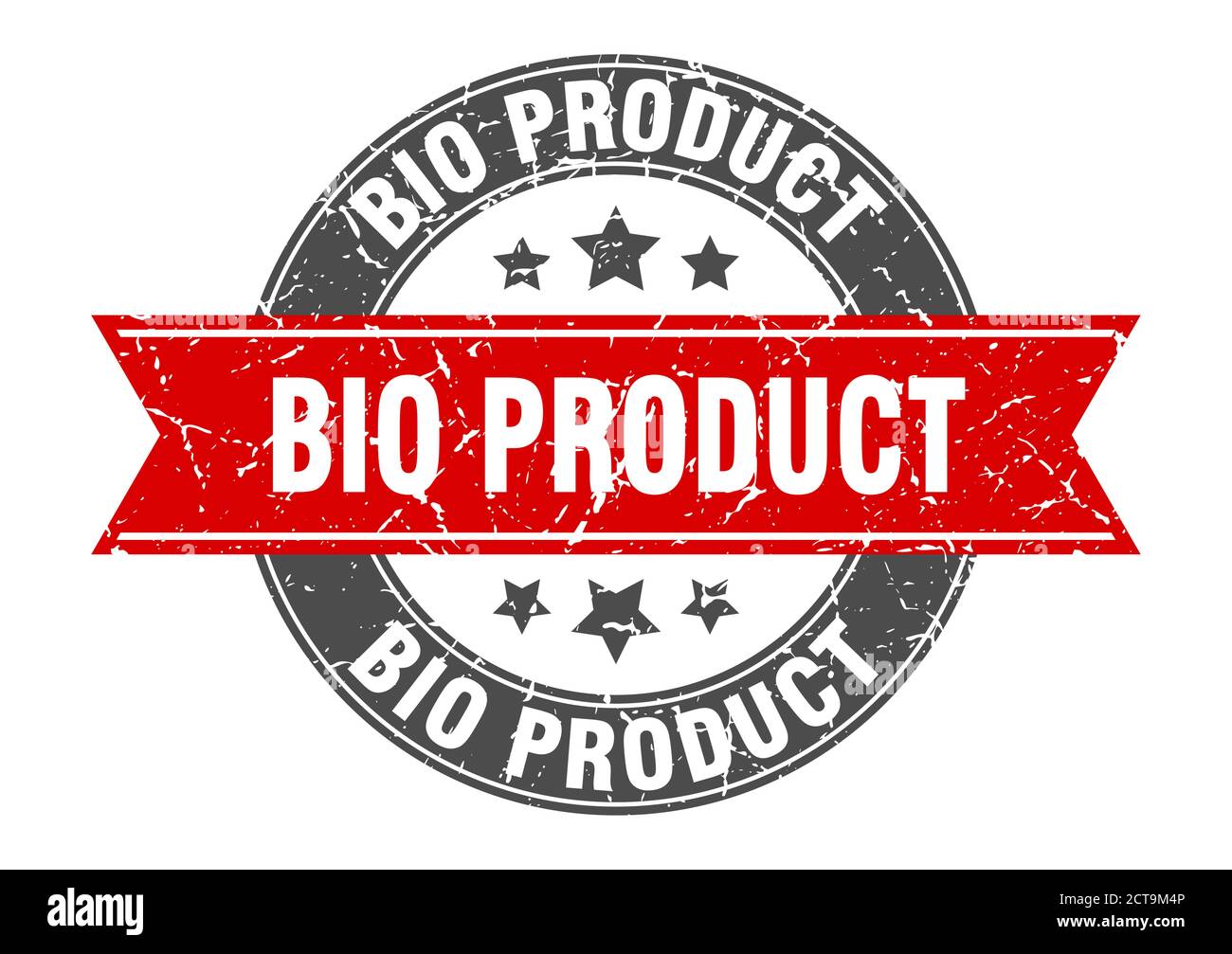 Bio round grunge black Stock Vector Images - Alamy