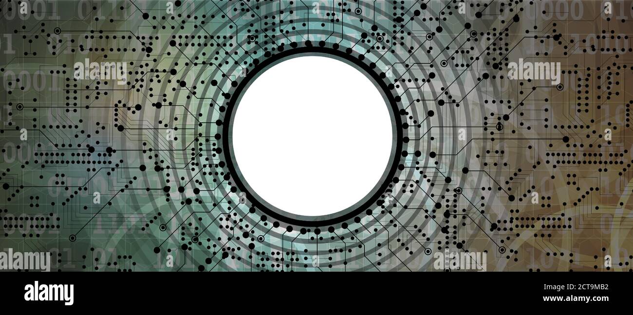 Abstract Structure Circuit Computer Technology Business Background