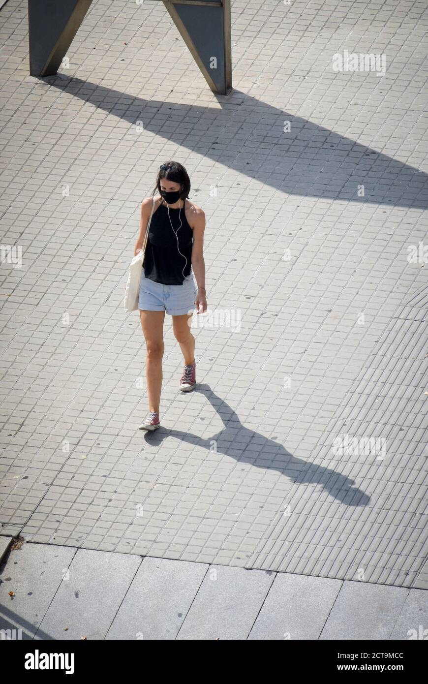 Walking with protection hi-res stock photography and images - Alamy