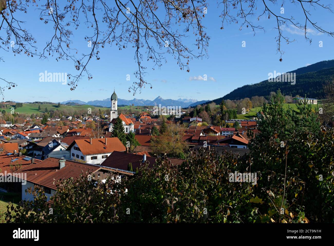 Germany, Bavaria, Allgaeu, Nesselwang Stock Photo - Alamy