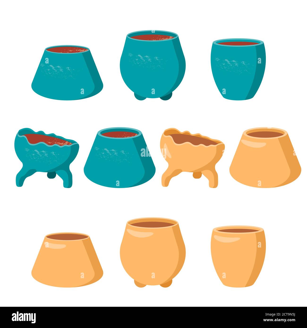 Clay cylinder Stock Vector Images - Alamy