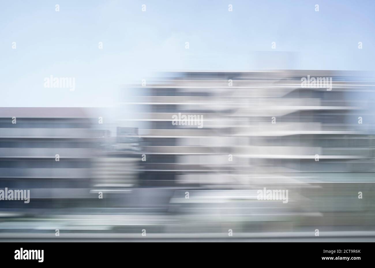 Japan, Tokyo, view to skysrapers, long exposure Stock Photo - Alamy