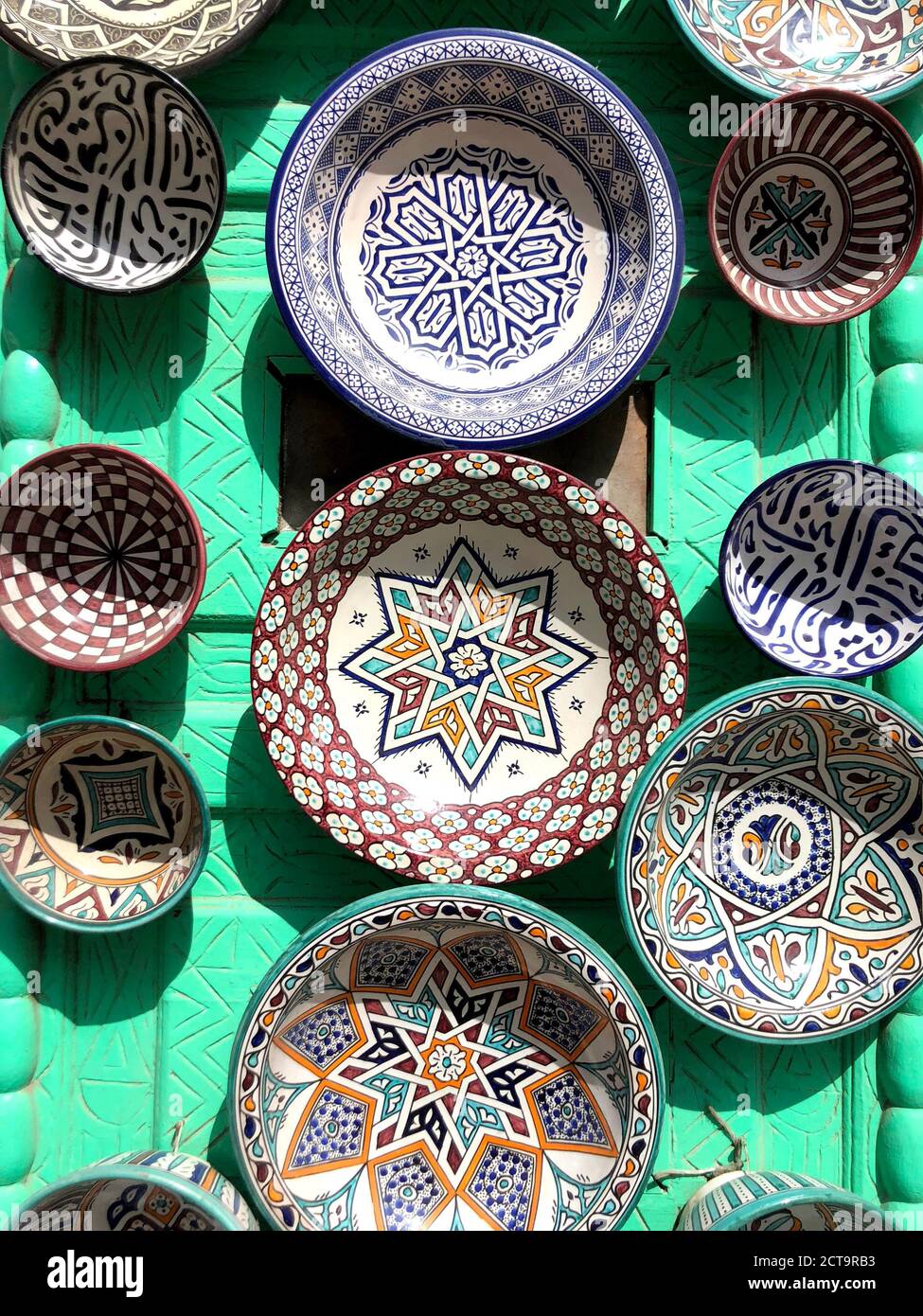 Hand made moroccan ceramics hi-res stock photography and images - Alamy