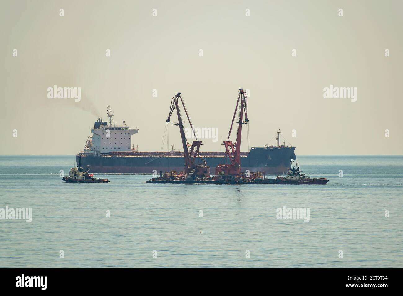 Floating cranes hi-res stock photography and images - Alamy