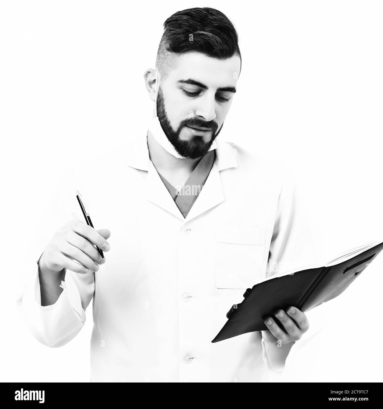 Man care work history Cut Out Stock Images & Pictures - Alamy