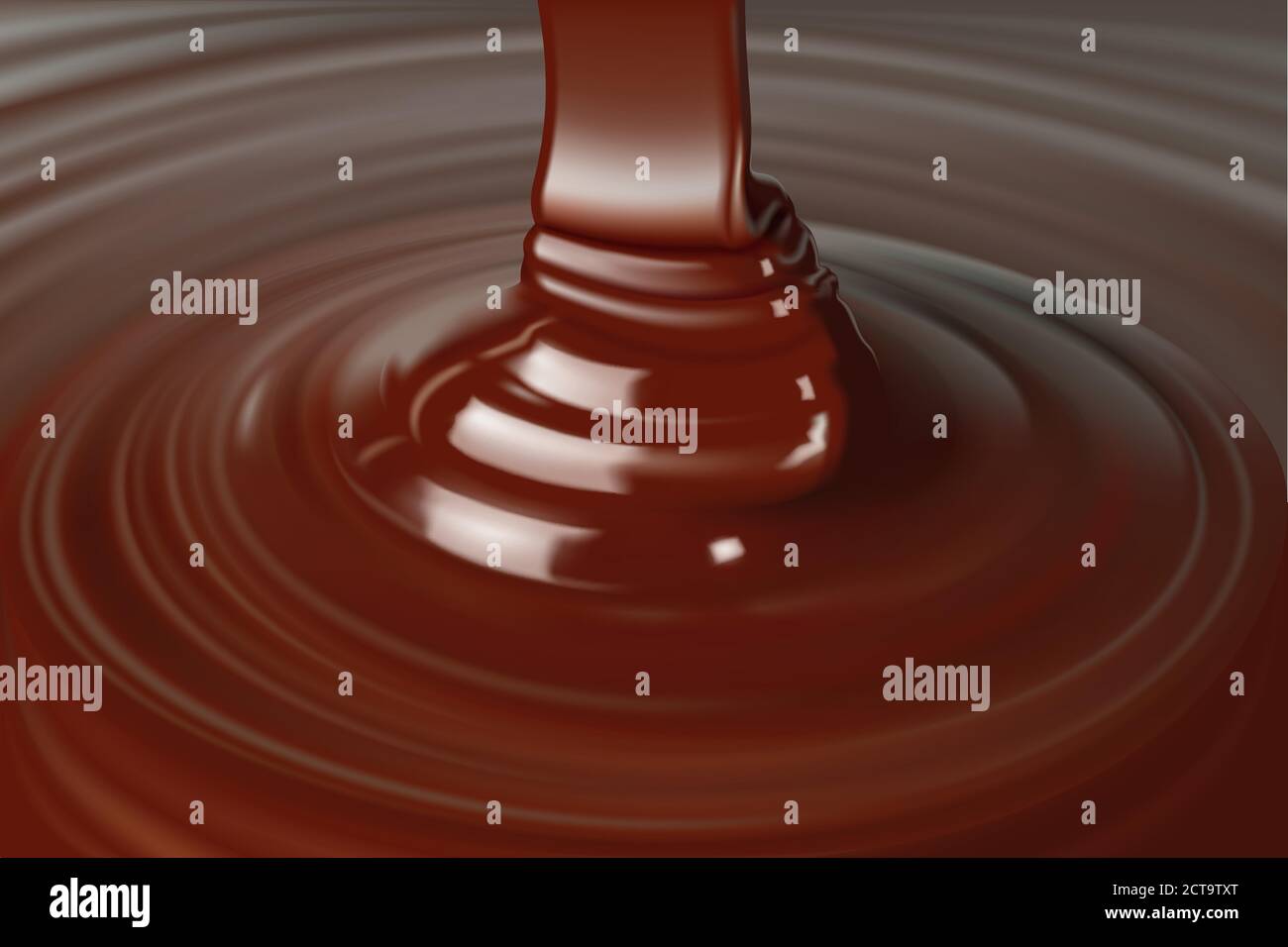 Chocolate splash background Stock Vector Images - Alamy