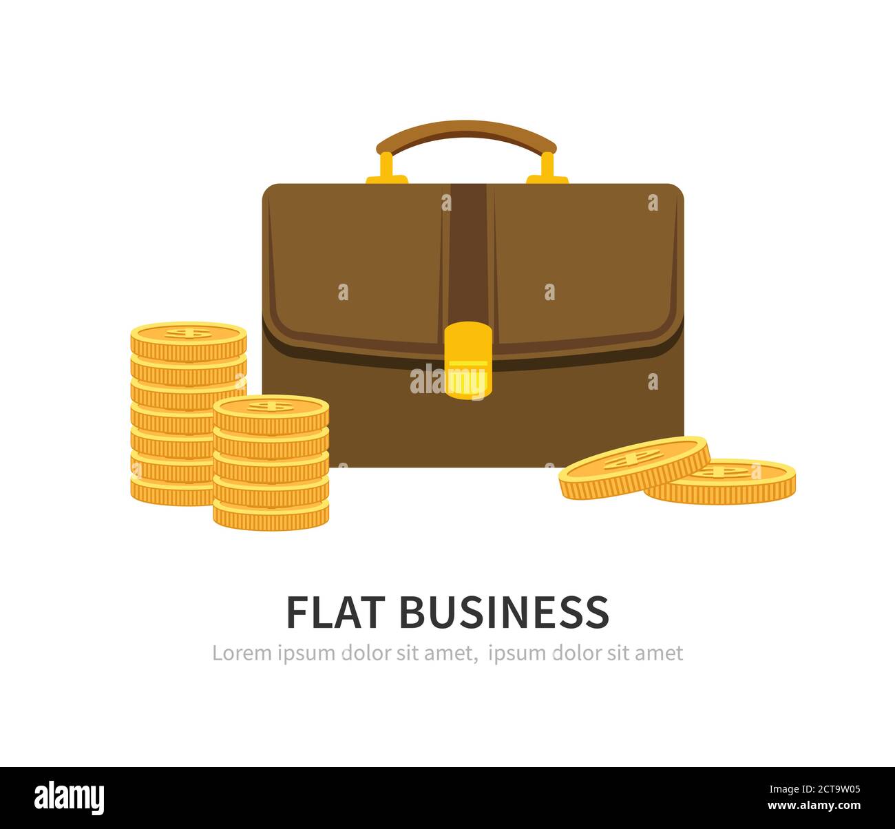 Vector illustration of business flat design concept Stock Vector Image ...