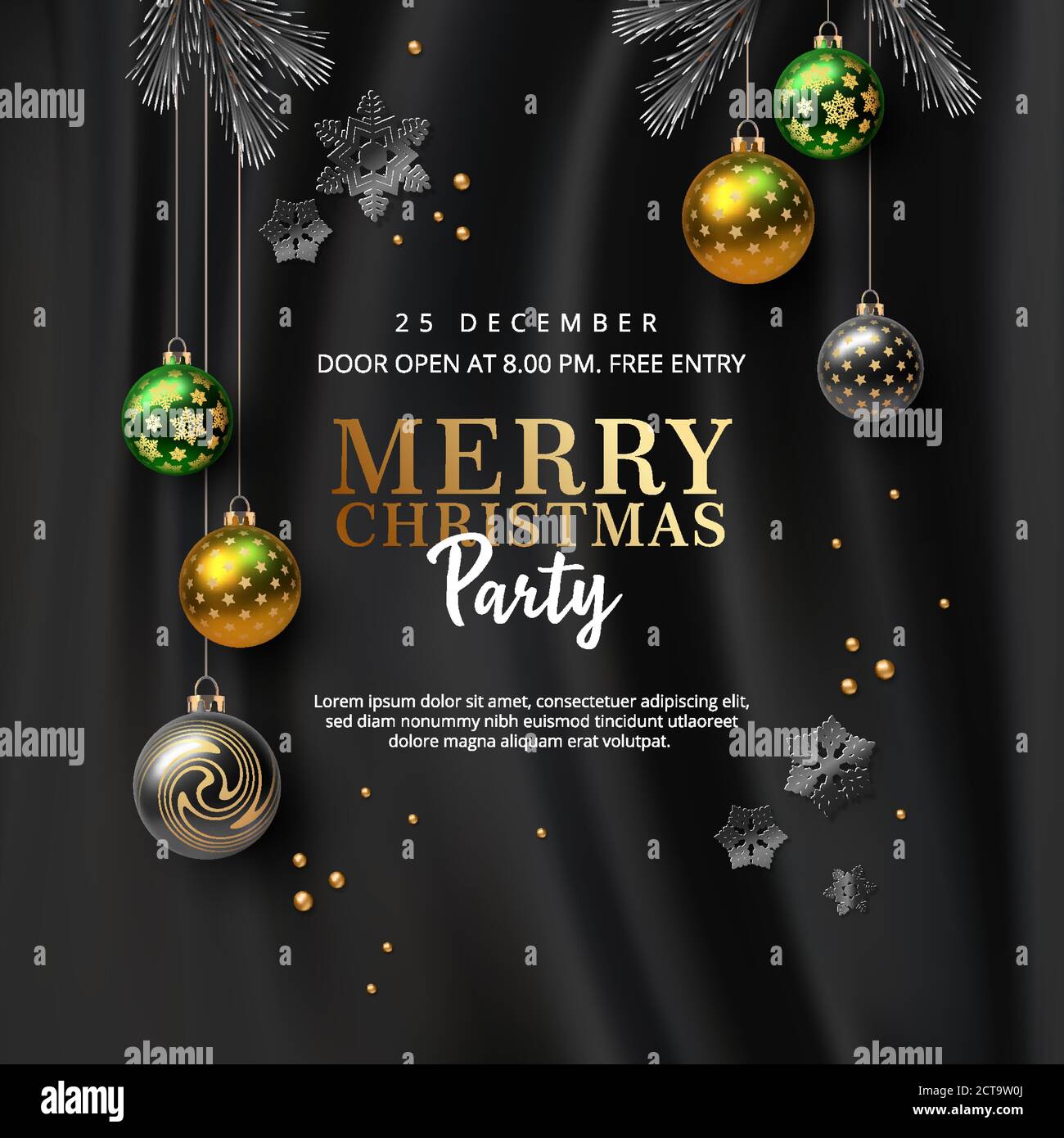 Shiny poster template Stock Vector Images - Alamy