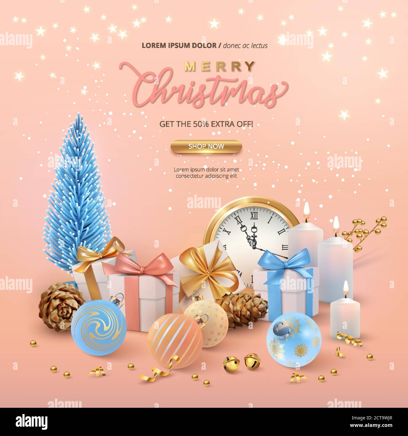 Christmas holiday background sparkling Stock Vector Images - Alamy