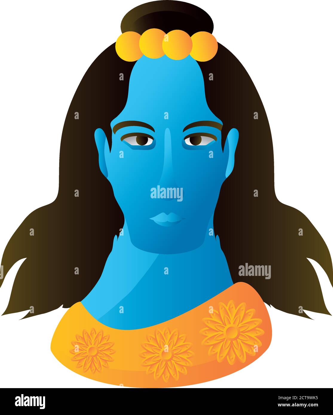 lord Rama on white background vector illustration design Stock Vector ...