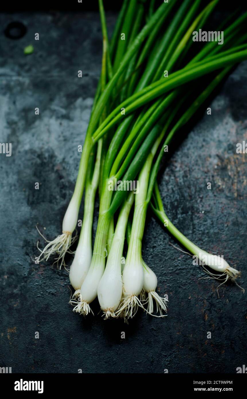 Welsh onions hi-res stock photography and images - Alamy