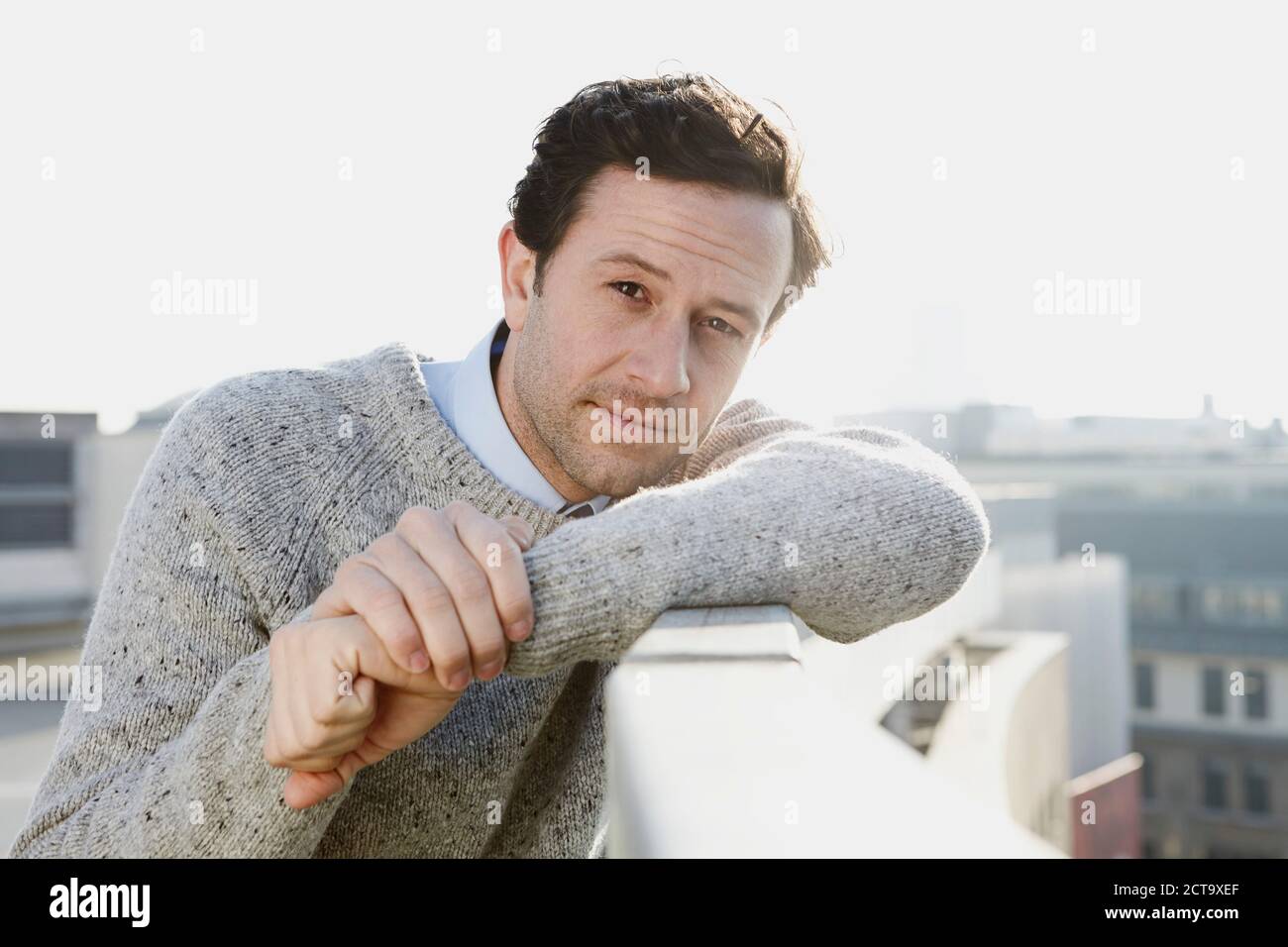 Portrait of serious looking man Stock Photo - Alamy