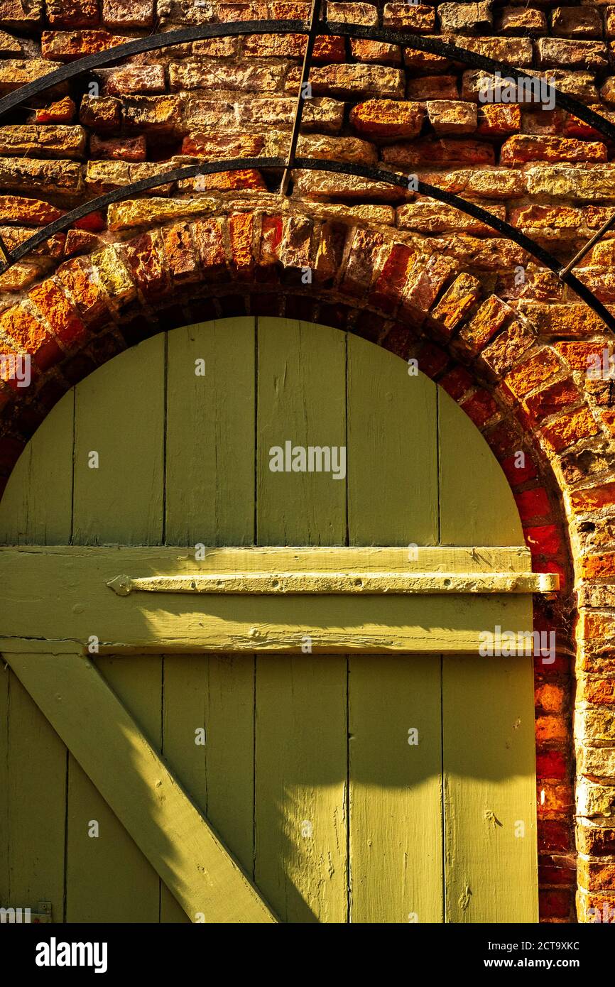 Salt marsh hall gardens Stock Photo - Alamy