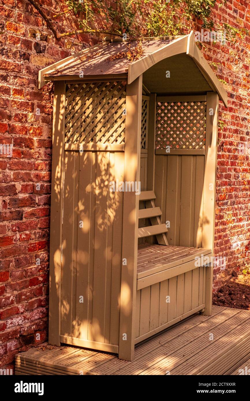 Salt marsh hall gardens Stock Photo - Alamy